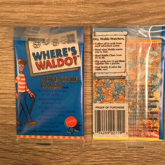 Mattel | Toys | Wheres Waldo Adventure Trading Cards | Poshmark